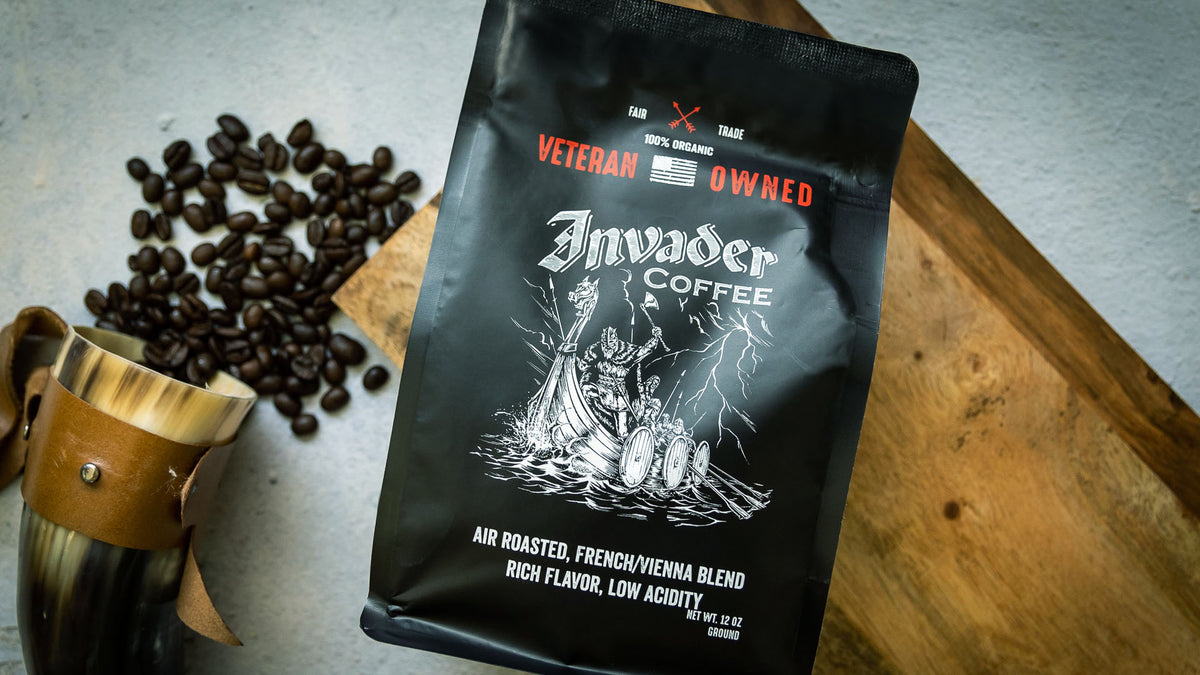Invader Coffee Veteran Owned and Operated Austin Texas