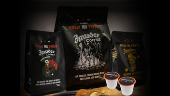 Drink like a hero with our Air roasted coffee. - Invader Coffee