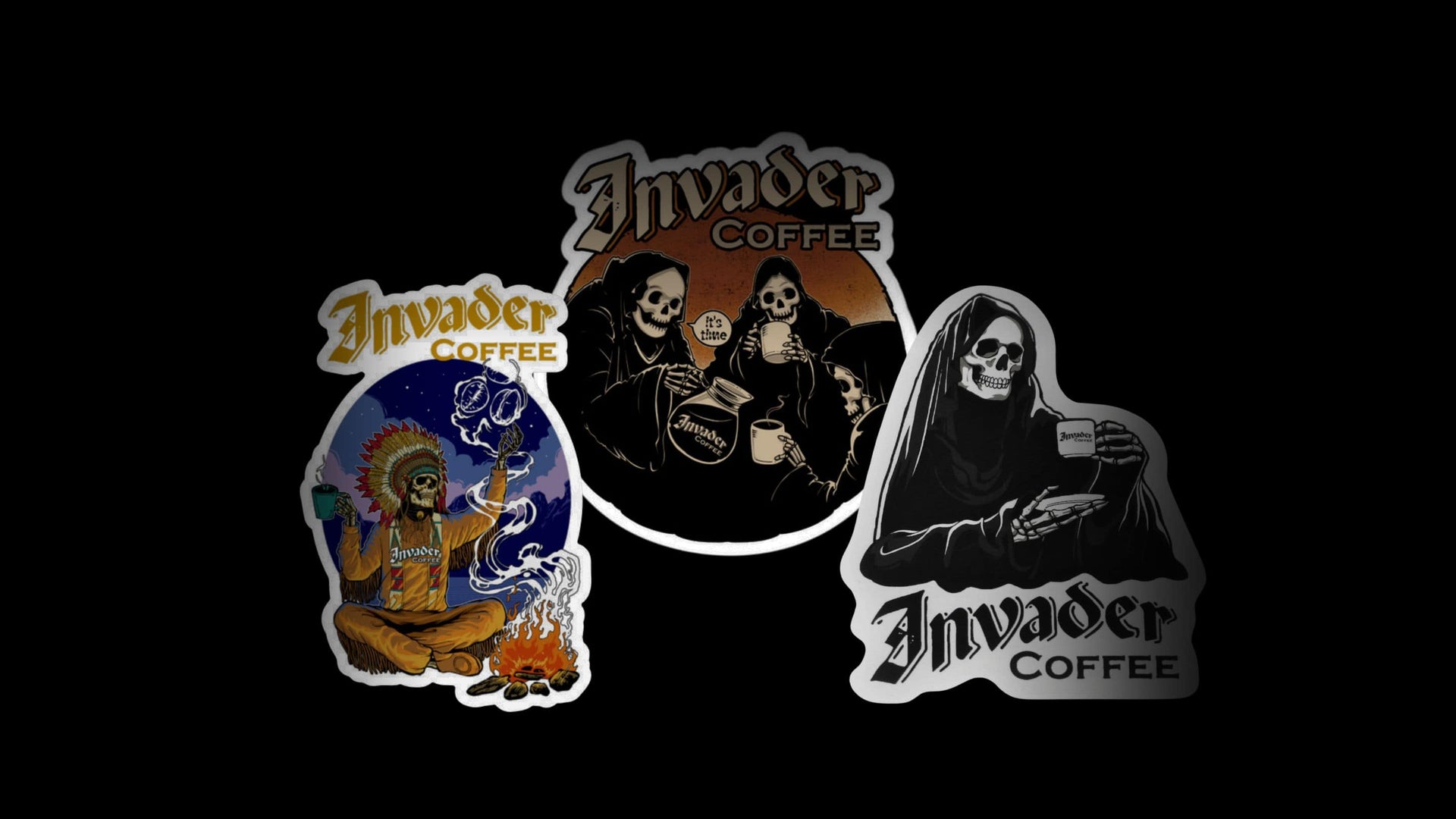 Stickers - Invader Coffee