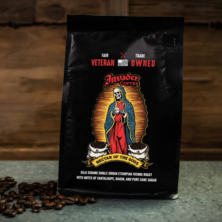 Drink like a hero with our Air roasted coffee. - Invader Coffee