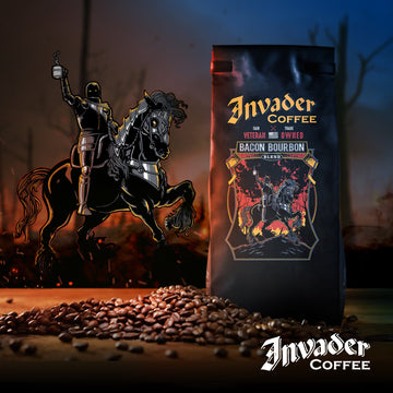 Drink like a hero with our Air roasted coffee. - Invader Coffee